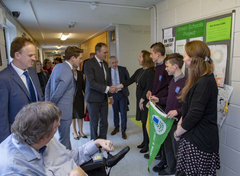 Mr. Joe McHugh TD, Minister for Education and Skills officially opened ...