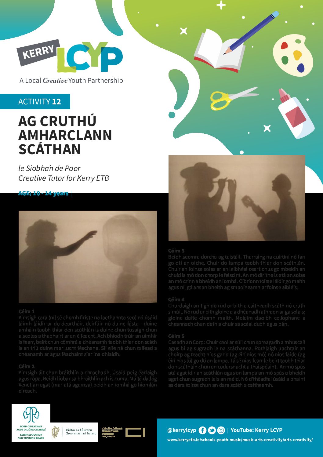 As Cruth√∫ Amharclann Scath√°n | Kerry ETB